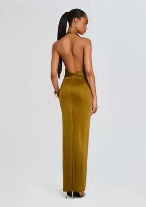 Retrofete Payton Gown - Ochre