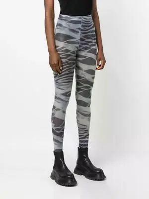 DIESEL® Zebra-print Leggings