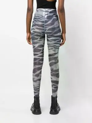 DIESEL® Zebra-print Leggings