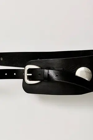Free People Strada Hip Belt - Black