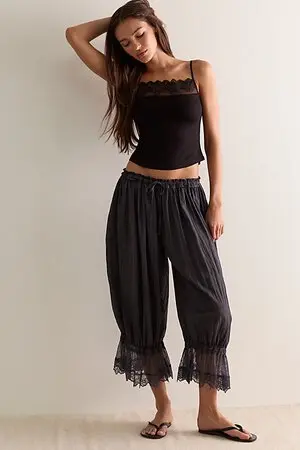 Only Hearts Clio Lace-trimmed Cami - Black