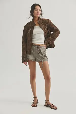 Free People We The Free One Liner Cargo Shorts