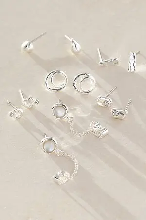 Free People Dewdrop Stud Earring Pack