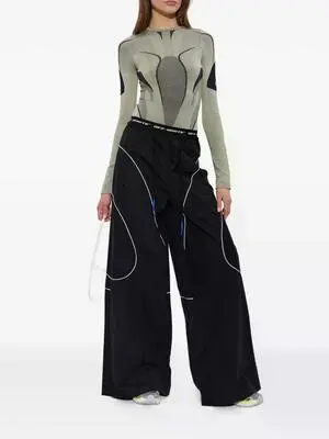 Off-White Graphic Print Long Sleeve Bodysuit