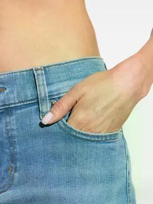 FRAME Raw Edge Jeans