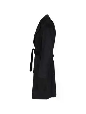 GUARINUCCI Double-breasted Belted Coat