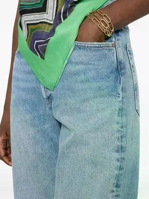 AGOLDE Faded Wide-leg Jeans