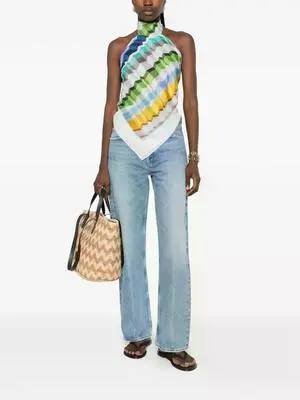 AGOLDE Pressed-crease Wide-leg Jeans