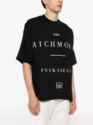 John Richmond Logo-print Cotton T-shirt