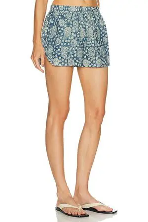 R13 Reversible Elastic Waist Short