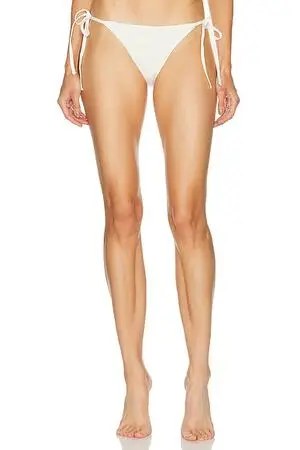 TOTEME Scoop Bikini Bottom - Ecru