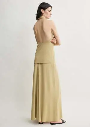 TOTEME Twisted Jersey Halter Top