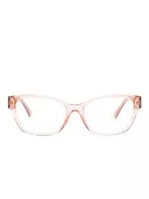Versace Medusa Plaque Cat-eye Glasses - Pink
