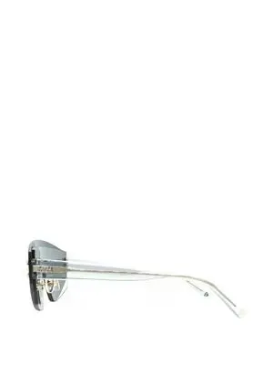 Mcm Shield-frame Stud-embellished Sunglasses