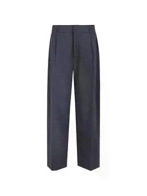 THESTROY Pleated Wide-leg Trousers