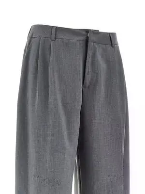 THESTROY Pleated Wide-leg Trousers