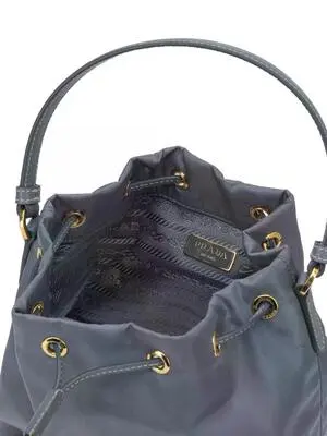 Prada Re-nylon Bucket Bag - Blue