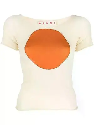 Marni Contrast Patch T-shirt