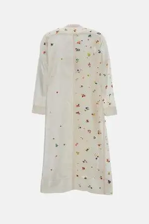 Pero Long-sleeved Dress - Bianco