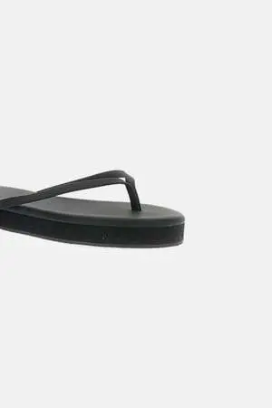 Tkees Platform Thong Sandals - Black