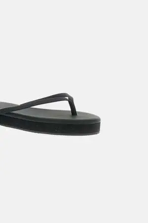 Tkees Platform Thong Sandals - Black