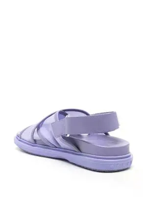 Marni Fussbett Logo-appliqué Sandals
