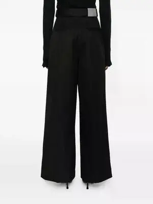 Balenciaga High-waist Wide-leg Trousers