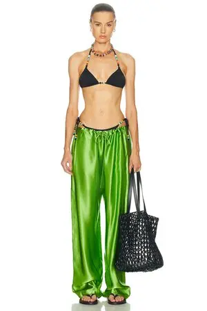 Staud Lido Triangle Bikini Top