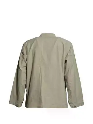 SPIEWAK Khaki Logo Print Jacket