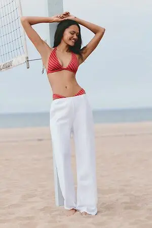 Frankies Bikinis Frank Satin Bikini Top