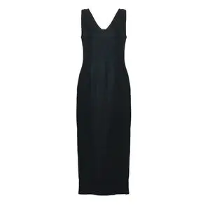 HELEN MCALINDEN Gwen Linen Dress - Black