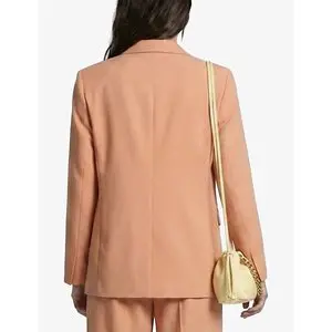 The Kooples Notch-lapel Blazer In Lyocell, Linen, And Cotton