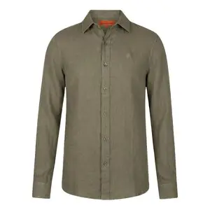 Men's Khaki Long Sleeve Shirts