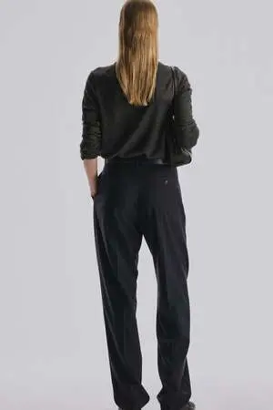 THE ROW Long Sleeve Collared Cardigan