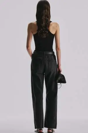 THE ROW Cendrea Racerback Tank Top - Black