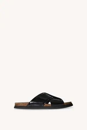 THE ROW Cross Strap Flat Sandals
