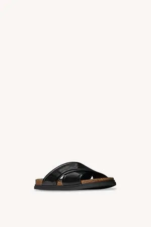 THE ROW Cross Strap Flat Sandals
