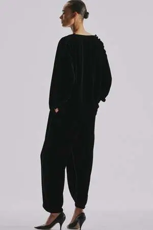 THE ROW Esteban Draped Boatneck Top