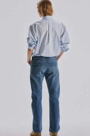 THE ROW Fima Jean - Medium Indigo