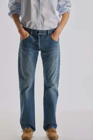 THE ROW Fima Jean - Medium Indigo
