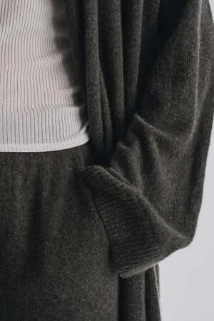 THE ROW Ovaan Cardigan - Anthracite