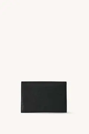 THE ROW Folded Clutch - Black