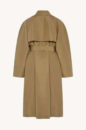 THE ROW Amapola Trench Coat - Sandy Buff