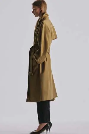 THE ROW Amapola Trench Coat - Sandy Buff