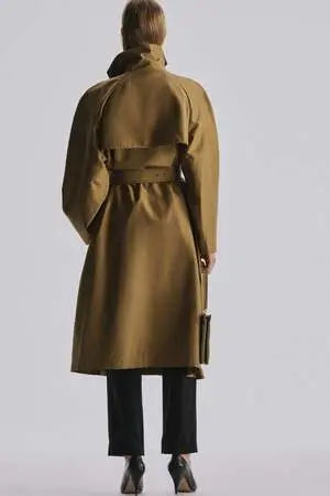 THE ROW Amapola Trench Coat - Sandy Buff