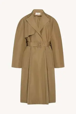 THE ROW Amapola Trench Coat - Sandy Buff