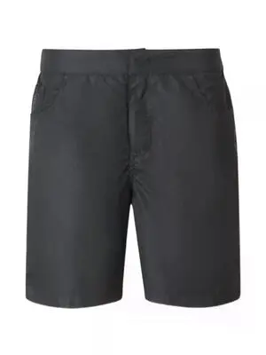 RICHARD J. BROWN Logo-embroidered Swim Shorts - Black