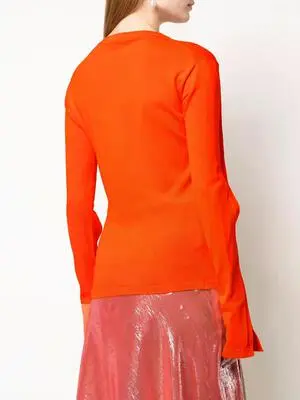 ELLERY Contrast Button Cardigan