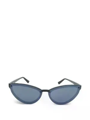 Mcm Cat-eye Frame Sunglasses With Stud Embellishments - Black