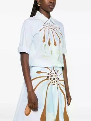 Dorothee Schumacher Embroidered Collar Shirt